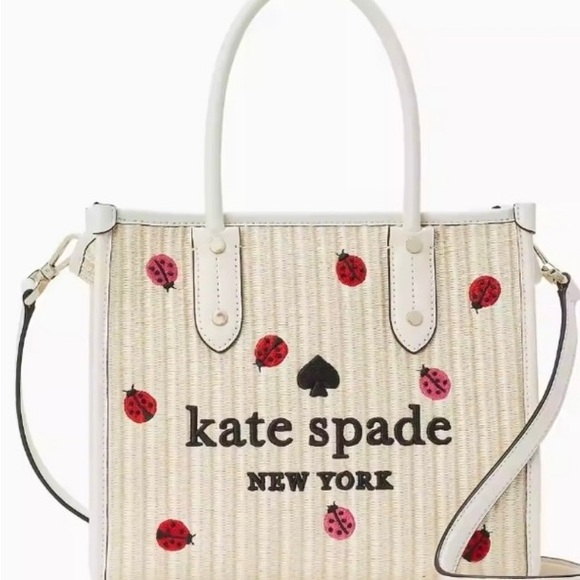 kate spade | Bags | Kate Spade Ella Lady Bug Novelty Small Tote With ...